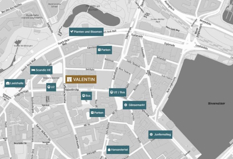 Valentin - Valentinskamp 88-90 - Beste Bürolage beim Gänsemarkt